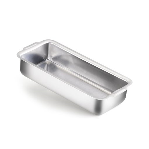 SLM Casa do confeiteiro. Assadeira de Pão Alumínio Nº2 24x10x5cm - ALUMÍNIO NACIONAL
